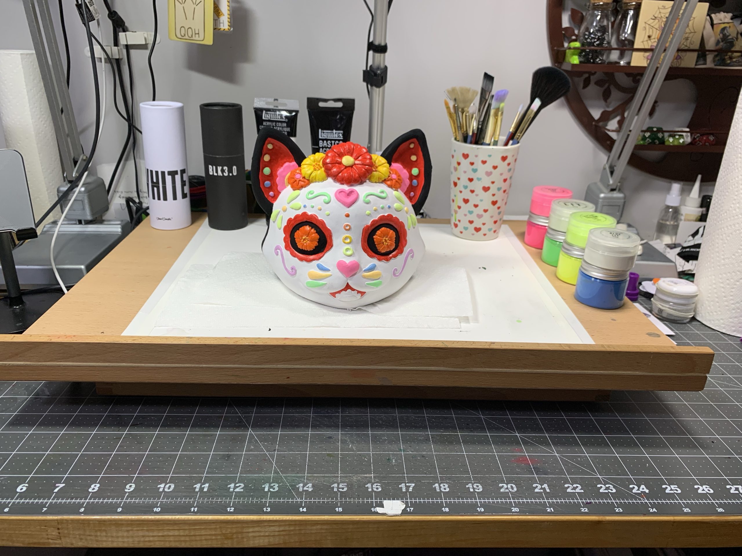 Cat Calaca | Quack Quack Honk Designs